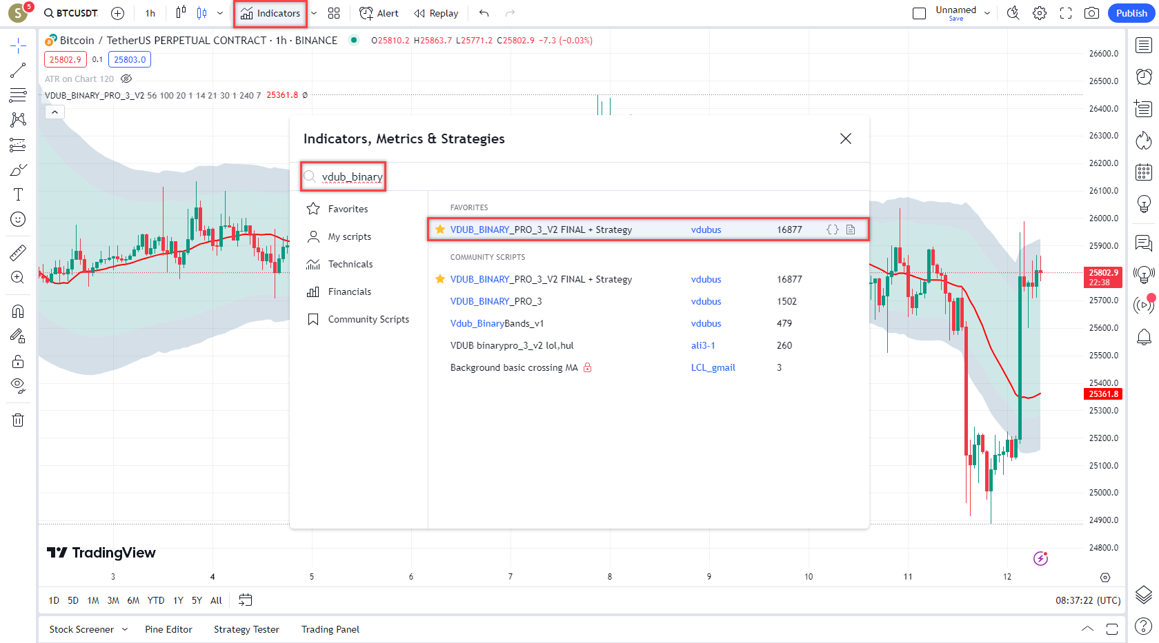 دانلود رایگان و آموزش اندیکاتور نوسان گیری Vdub Binary Pro برای ارز دیجیتال و فارکس در تریدینگ ...