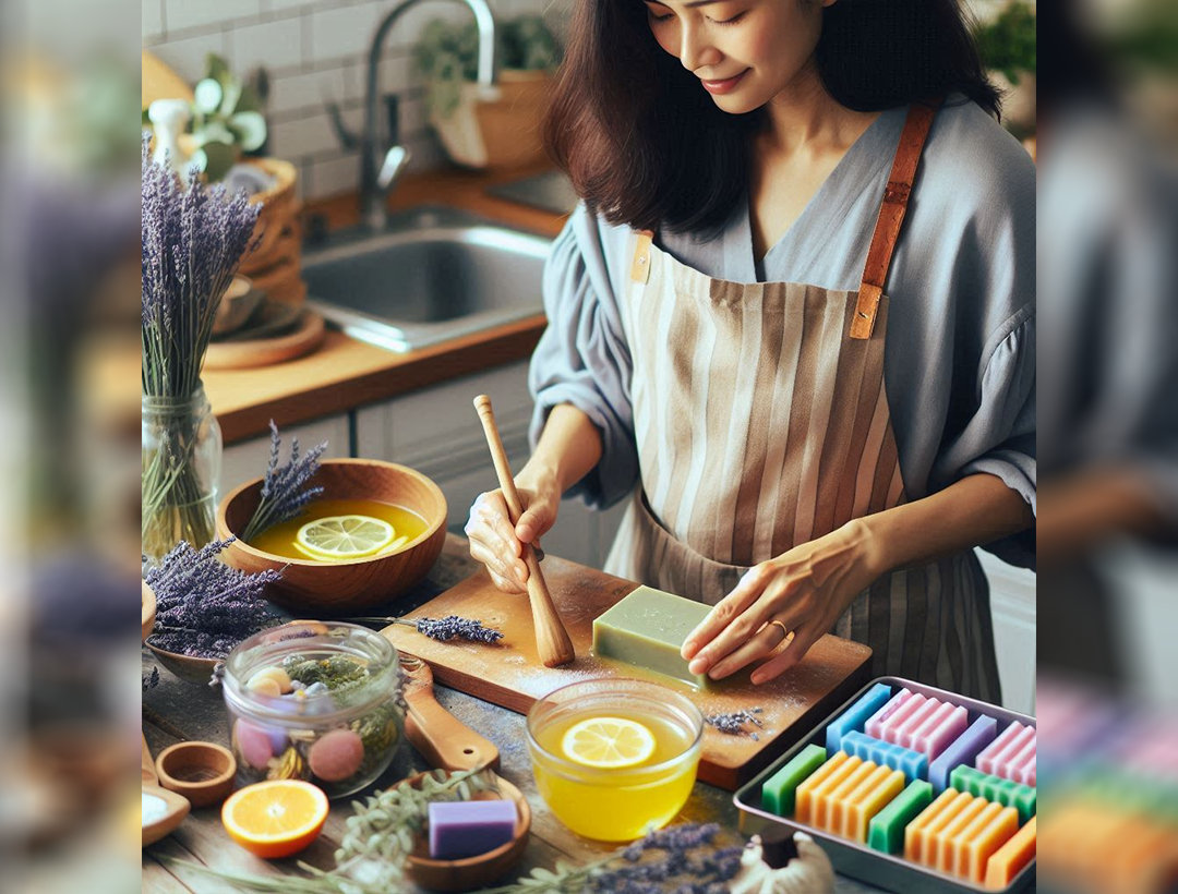 ایده‌ای خلاقانه برای کسب درآمد تولید صابون‌های معطر خانگی | هوش فعال